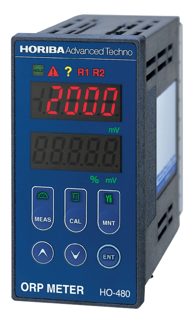 HO-480 PANEL-MOUNT TYPE ORP METER (FOUR-WIRE TRANSMISSION)