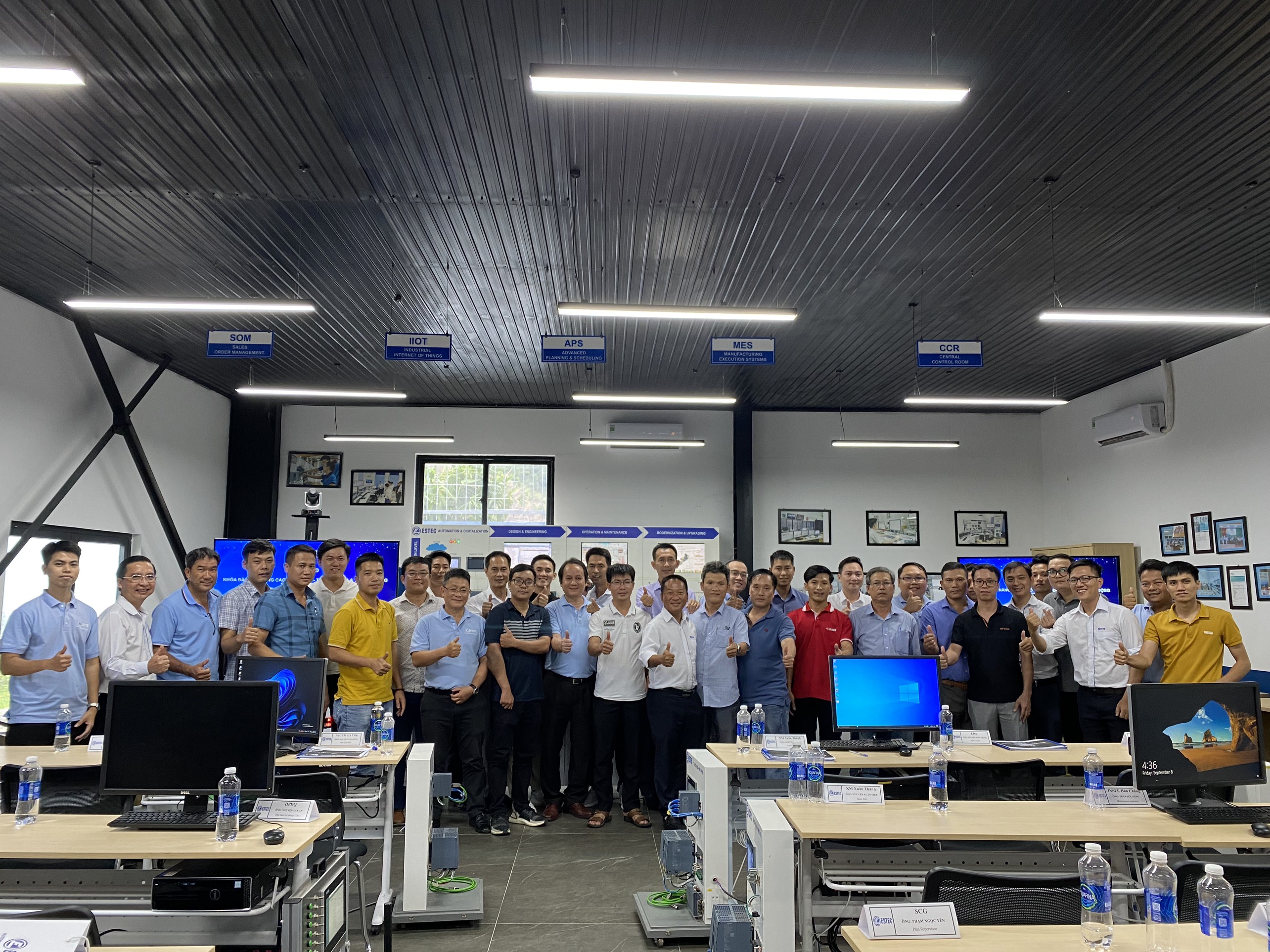 ESTEC TỔ CHỨC KHÓA ĐÀO TẠO CHO KHÁCH HÀNG TẠI NHÀ MÁY SỐ ĐÀ NẴNG